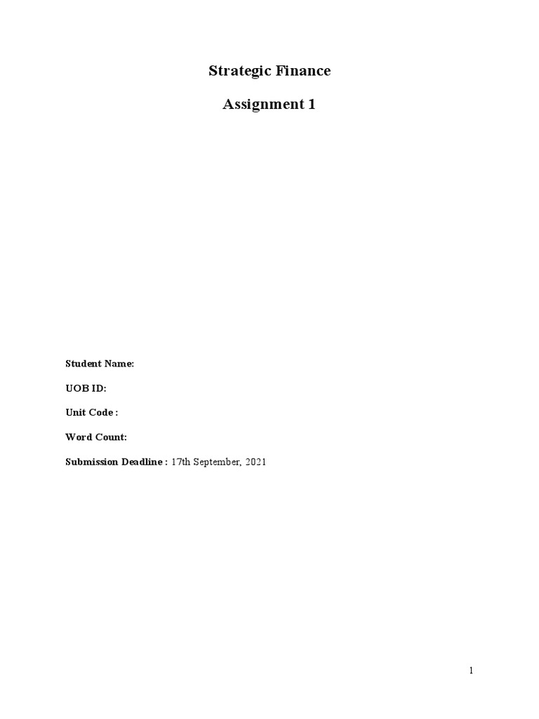 Sample 4 SF - Assignment | PDF | Stocks | Dividend