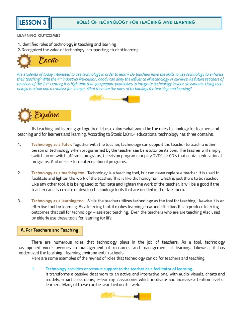 Module 1 - Lesson 3 | PDF | Critical Thinking | Learning