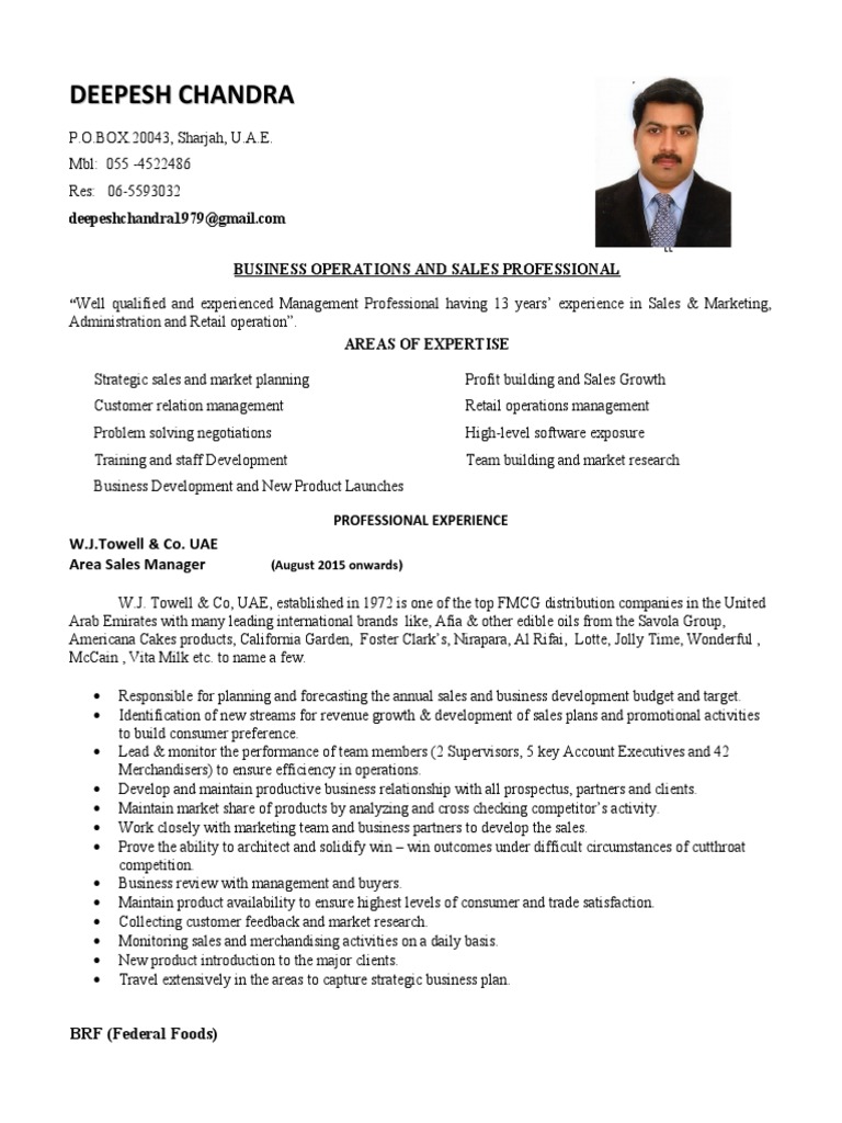 Deepesh Chandra - Original | PDF | Retail | United Arab Emirates