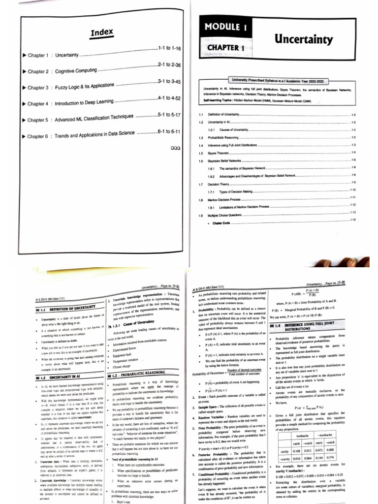 AIDS 2 - CHP 1to3 | PDF