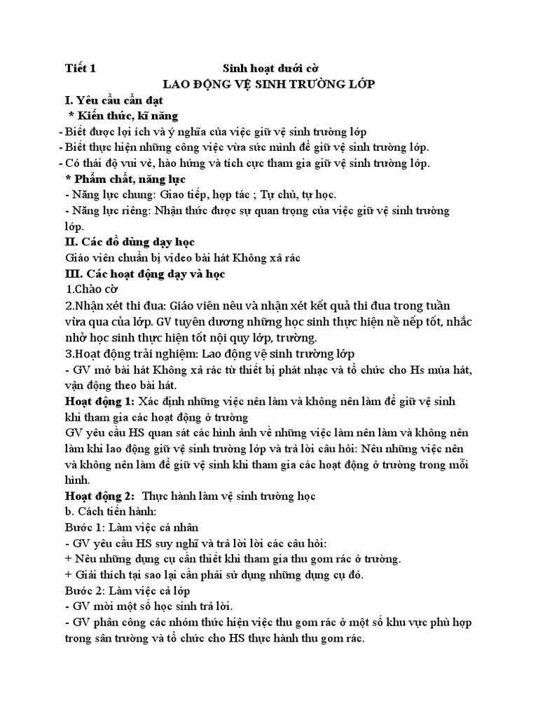 HDTN TUẦN 23 | PDF