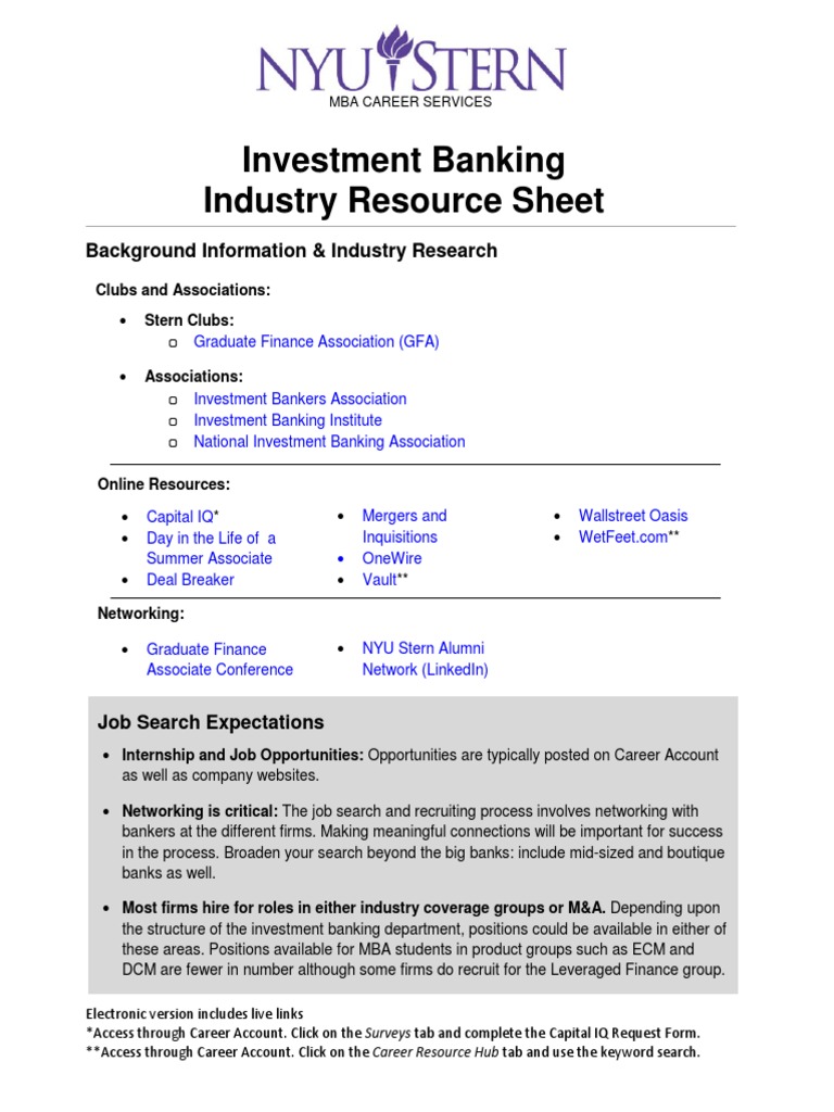 Investment Banking - Final | PDF | Leveraged Buyout | Investment Banking
