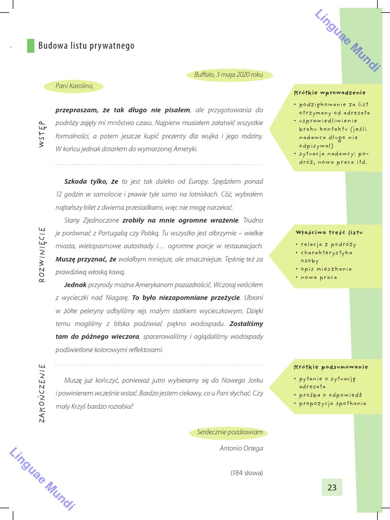 List Prywatny 2 | PDF