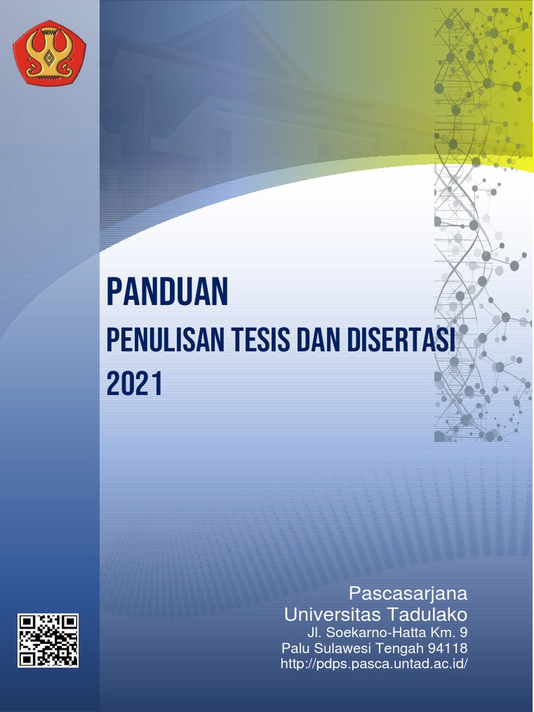 Panduan Tesis dan Disertasi Untad | PDF