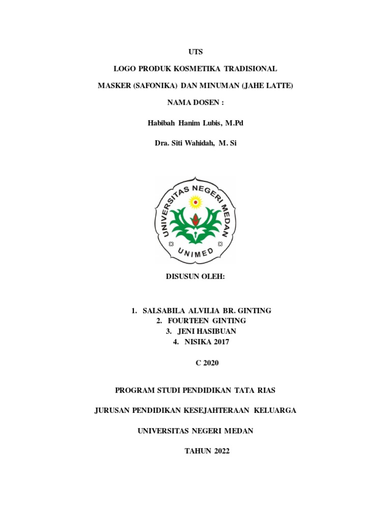 Logo Produk Kosmetika Tradisional | PDF