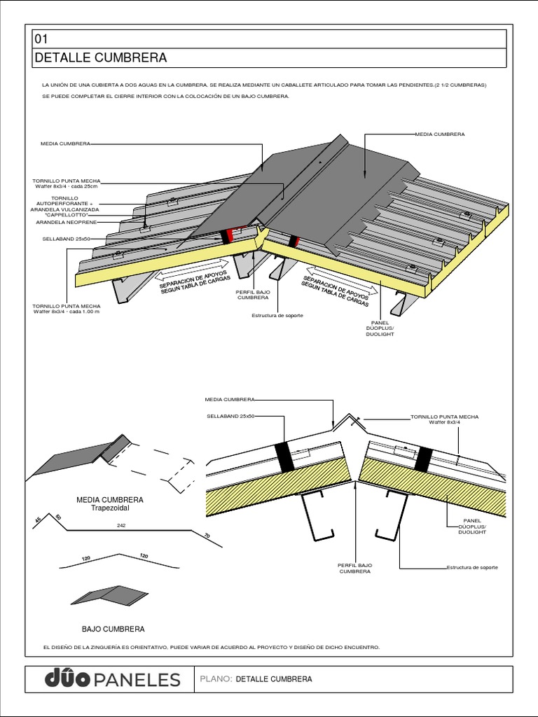 DP B017 Cumbrera | PDF