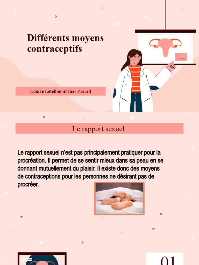 Les Différents Moyens de Contraception | PDF | Contraception | Pilule ...