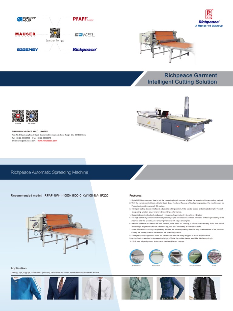 Garment Intelligent Cutting Solution | PDF