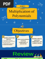 Polynomials: Defining Polynomials Basic Operations | PDF | Polynomial | Numerical Analysis
