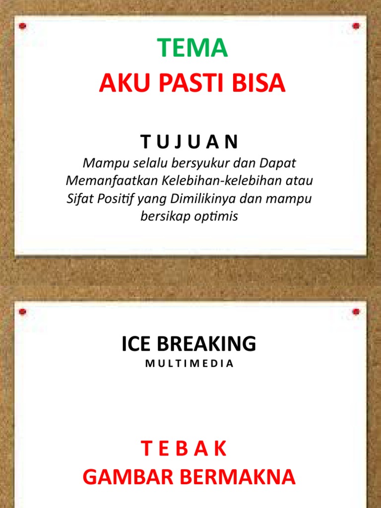 Aku Pasti Bisa | PDF