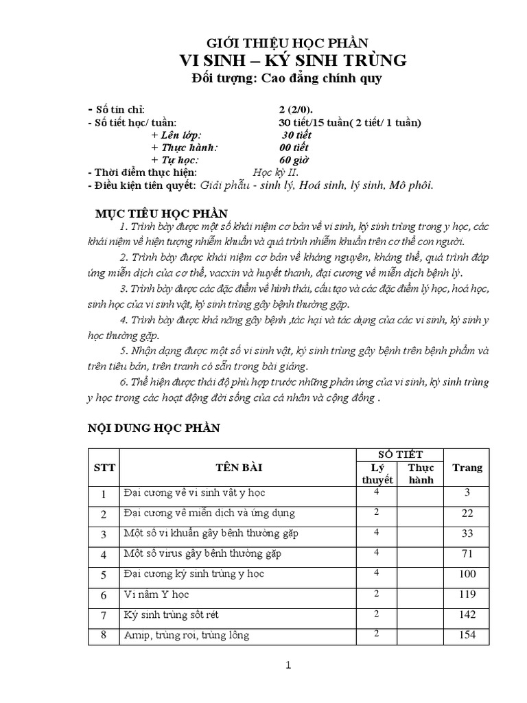 Ky 3. Vi Sinh - KST - 225 | PDF