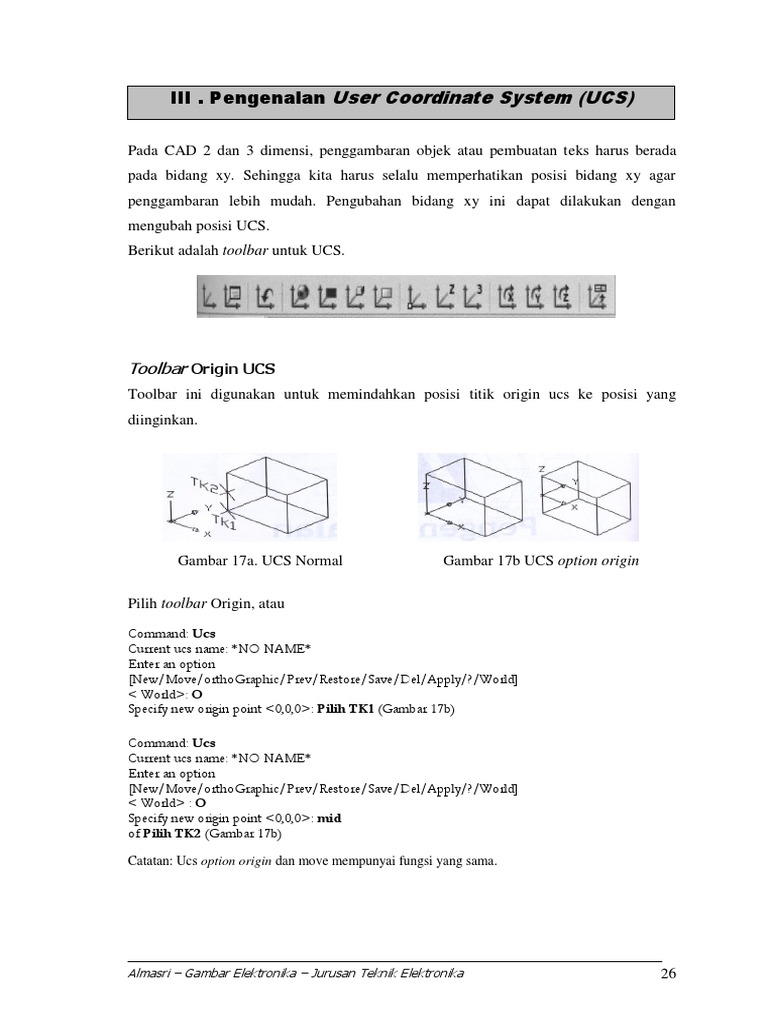 Modul AutoCAD 3 4 5 | PDF