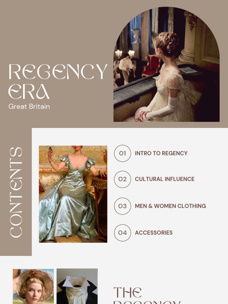 Regency | PDF | Dress | Necktie