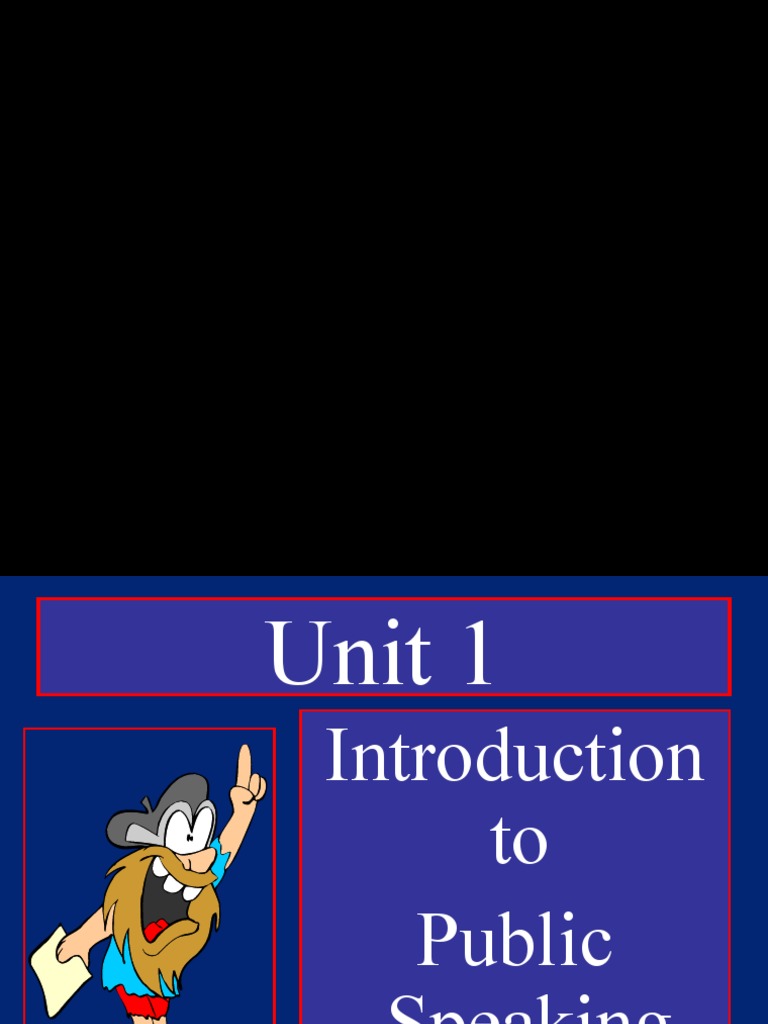 Intro To Speaking in Public | PDF | Communication | Fear