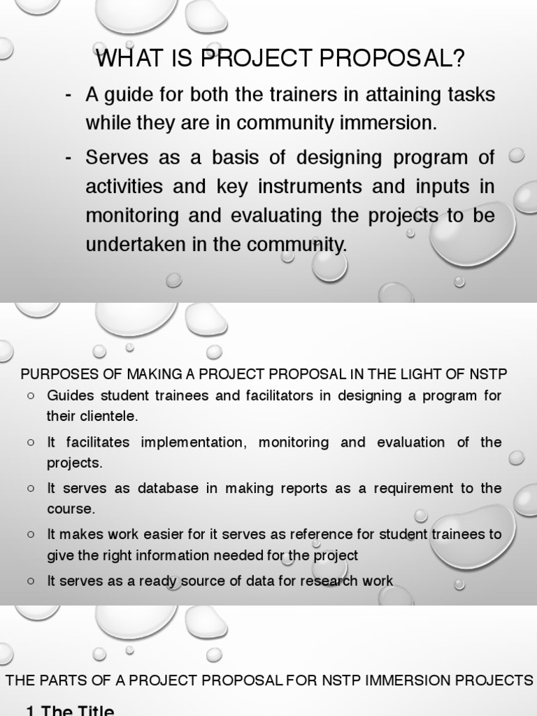 Project Proposal Guide for Community Service | PDF | Cognition | Cognitive Science