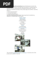 Fabric Relaxation SOP | PDF