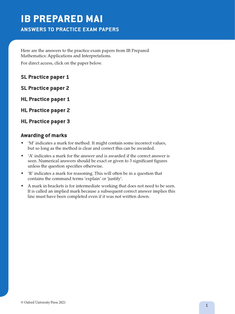 Ib Prep Mai Pep Solutions Ms | PDF | Eigenvalues And Eigenvectors ...