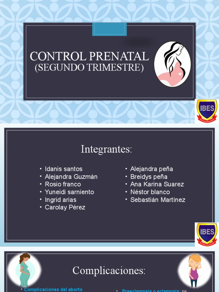 Control Prenatal en el Segundo Trimestre | PDF | El embarazo | Feto