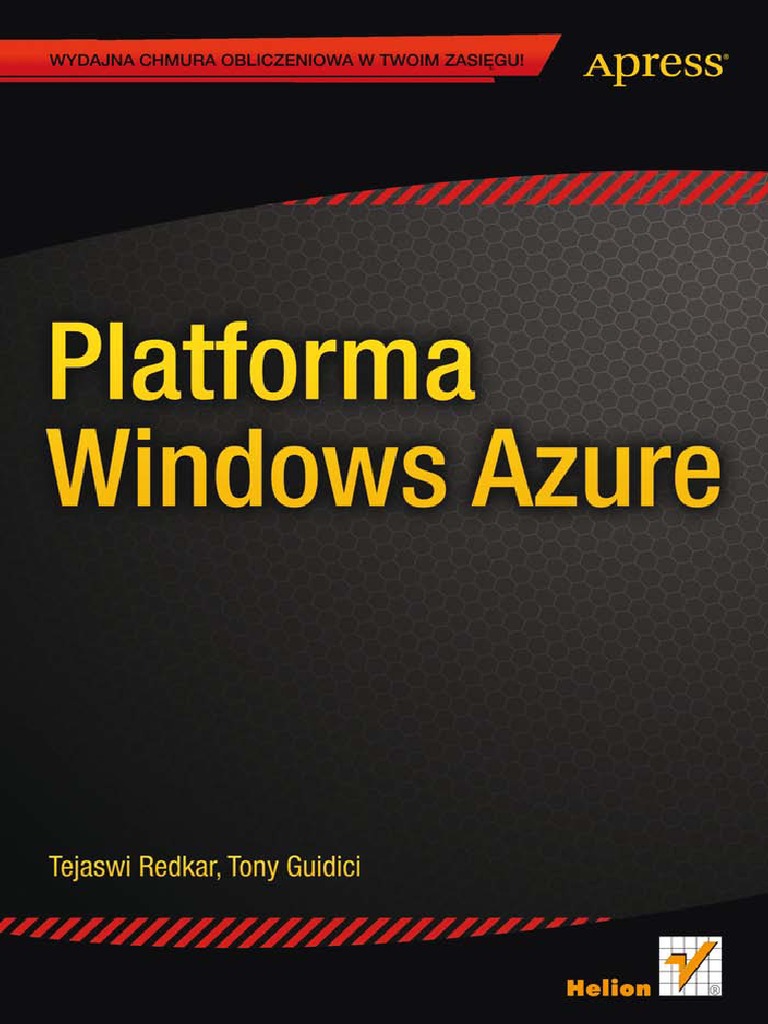 Platforma Windows Azure Tejaswi Redkar Tony Guidici Pdf