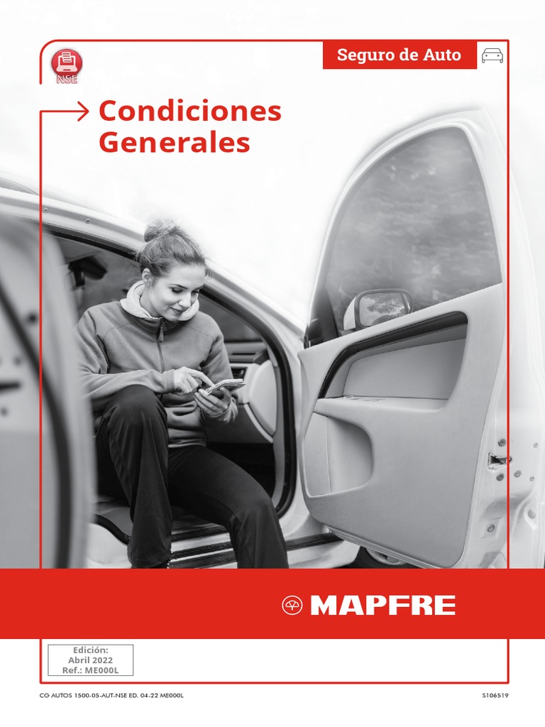 Condiciones Generales Mapfre | PDF | Seguro | Derecho privado