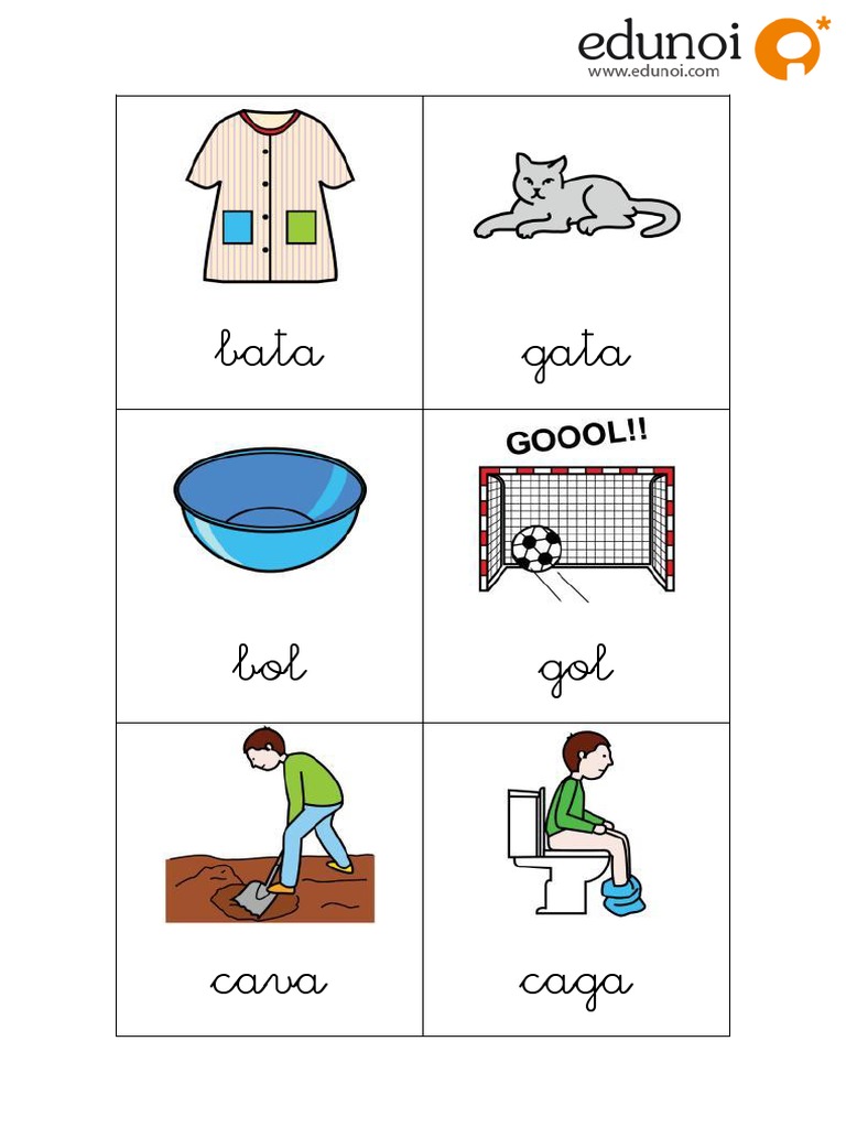 G Y B Fichas de Discriminacion Fonologica | PDF