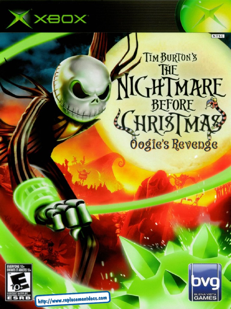 Tim Burtons The Nightmare Before Christmas - Oogies Revenge - Manual - XBX | PDF
