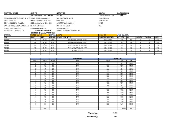 PL Shipment | PDF | Freight Transport | Supply Chain Management