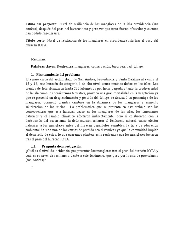 Trabajo Final Proyecto L Segundo Corte | PDF | Arboles | Mangle