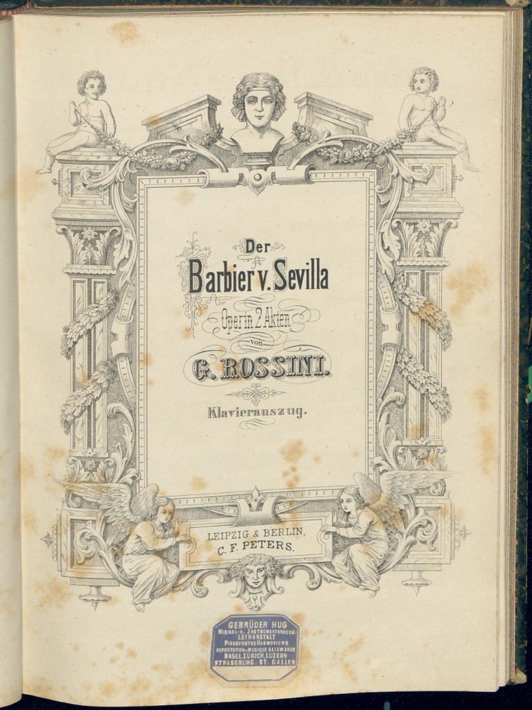 Rossini Barbiere Di Siviglia | PDF
