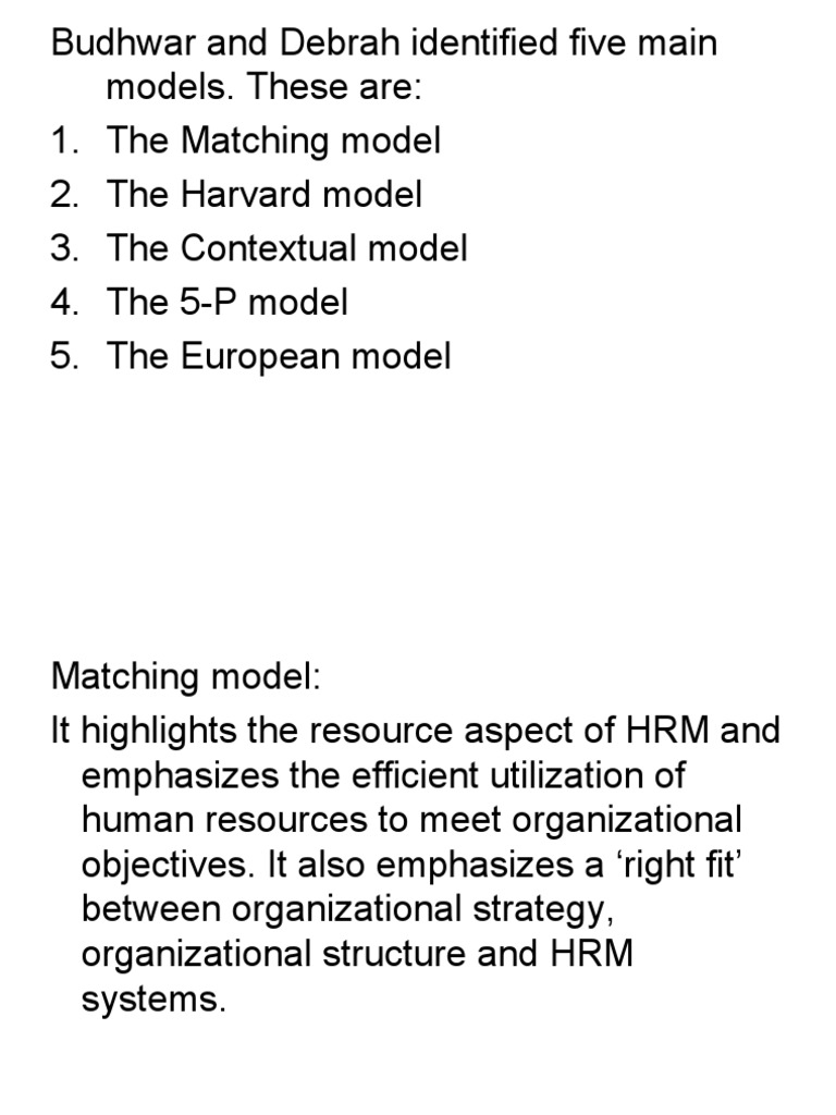 Models of IHRM | PDF | Career & Growth