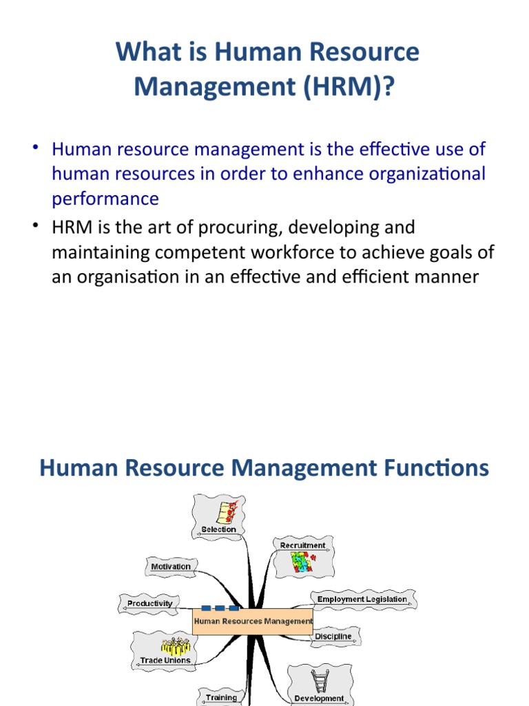 Module - 01 | PDF | Human Resource Management | Human Resources