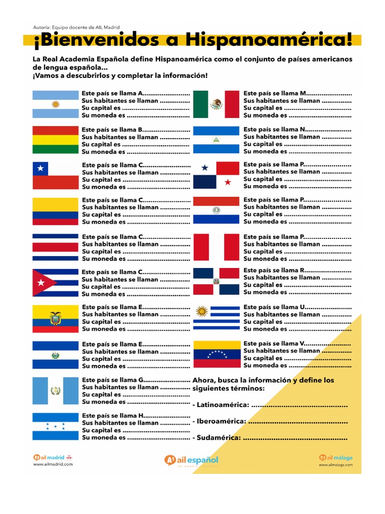 Países Hispanohablantes | PDF