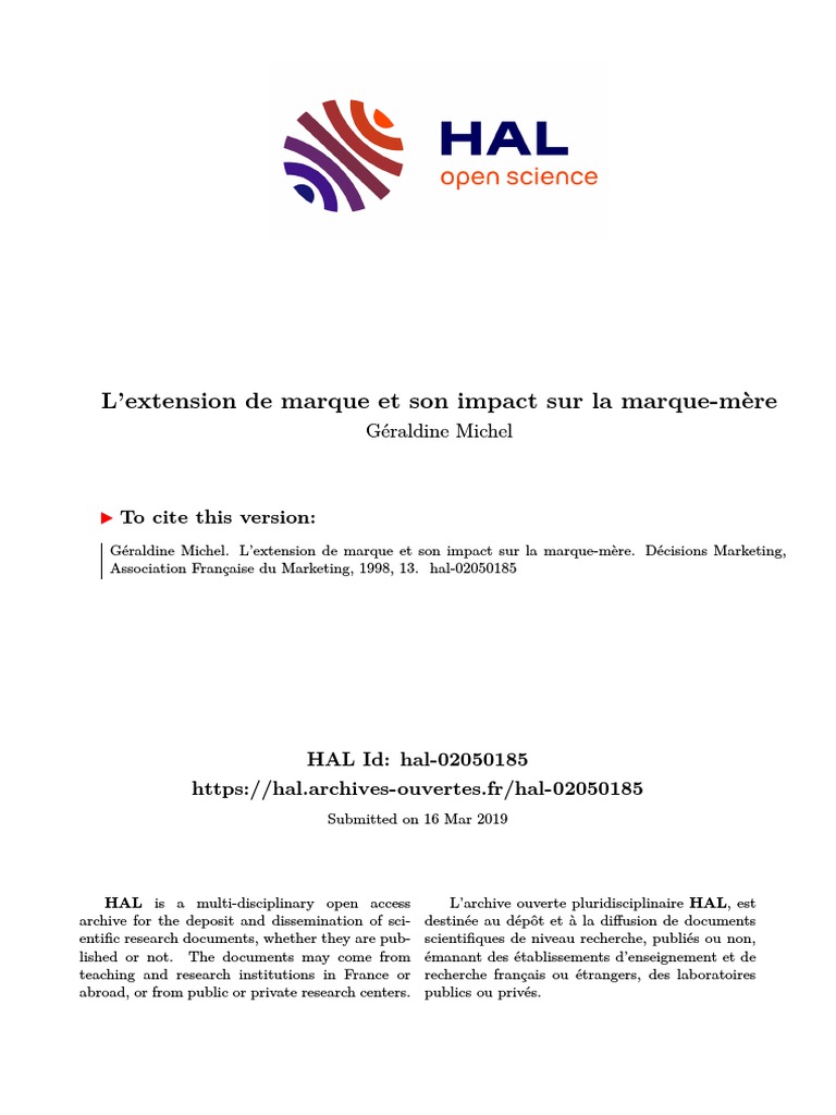 Extend M | PDF | Marque | Économie