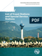 Coast Station MMSI Number List | PDF | Law Of The Sea | Telecommunications