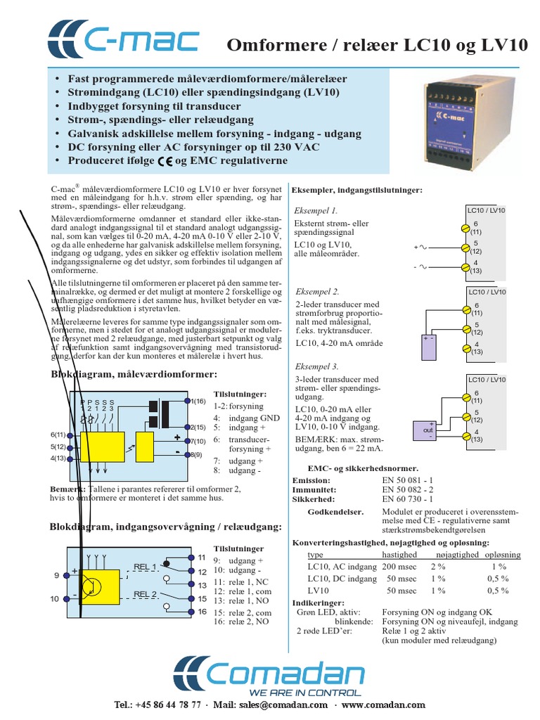 DK lc10-0 Datasheet | PDF
