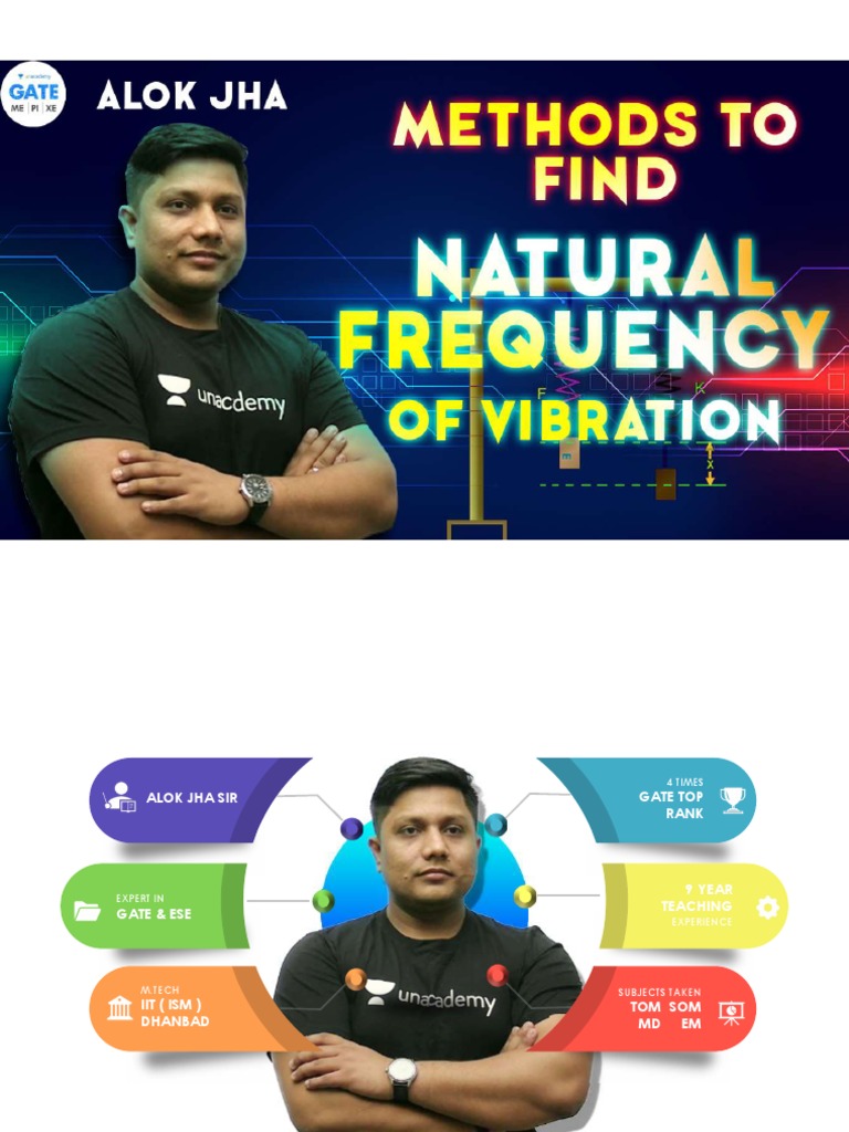 Natural Vibration Class 3 | PDF