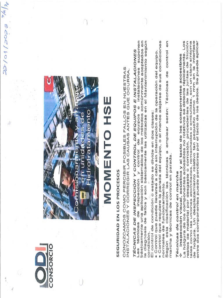 Momento HSE - Seguridad de Los Procesos | PDF