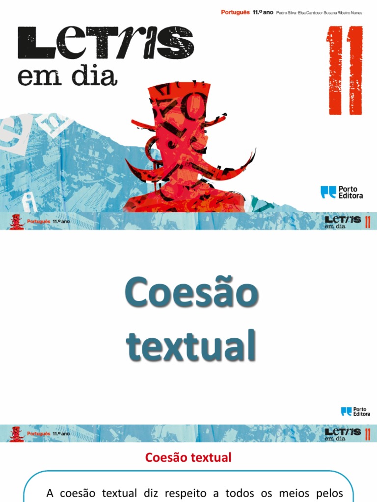 Coesão Textual | PDF | Gramática | Linguística
