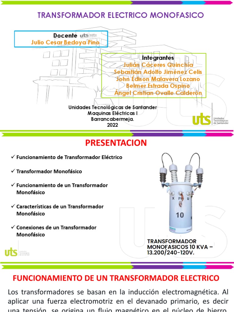 Grupo 6 - Conexiones de Los Transformadores | PDF | Transformador | Inductor