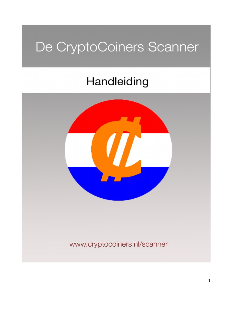 Ccscanner Handleiding | PDF
