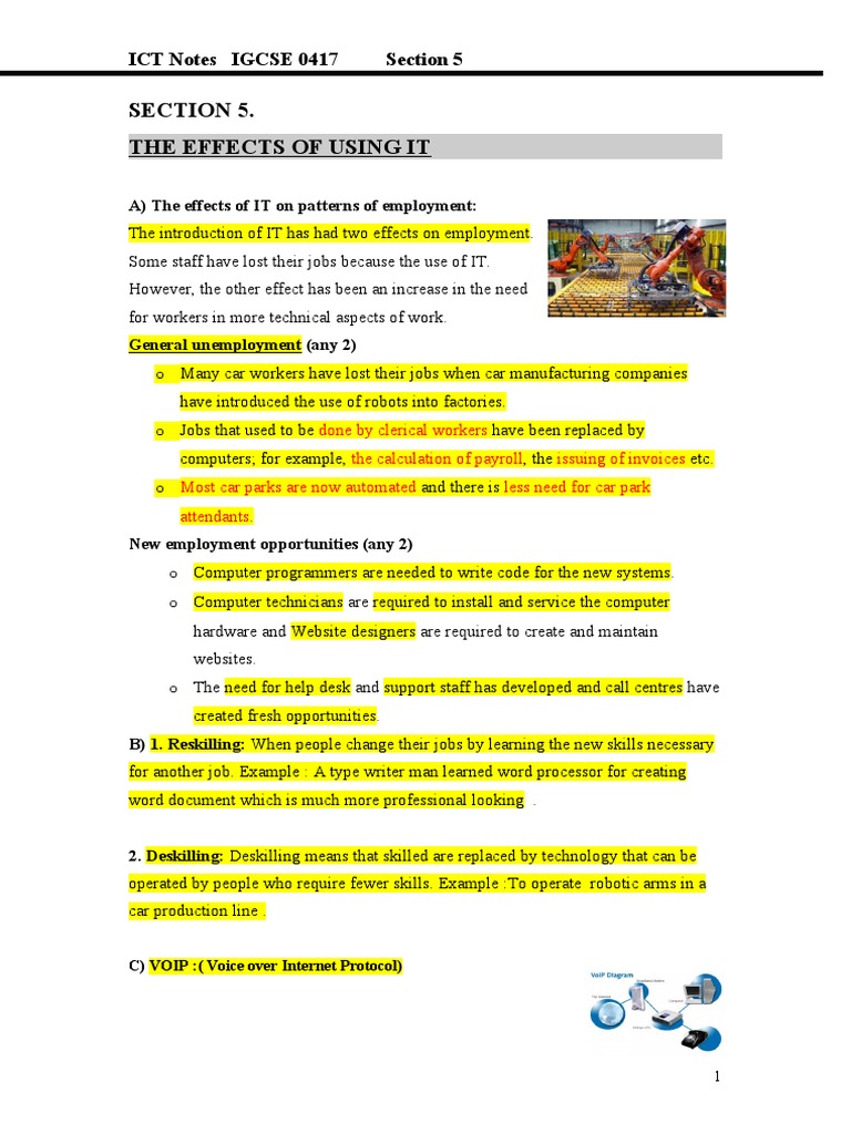 Section 5 | PDF | Computing | Information And Communications Technology