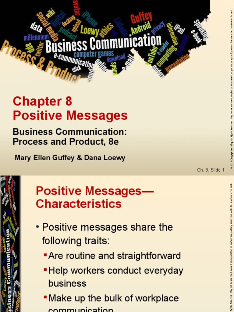 ch08 PPT | PDF | Communication | Cognition