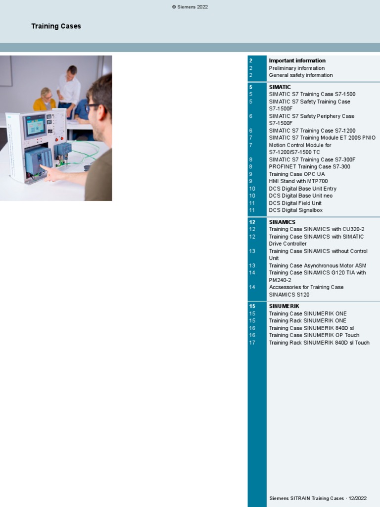 SITRAIN Training Cases | PDF | Power Supply | Electrical Engineering