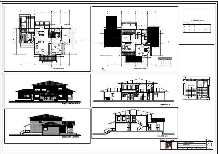Casa de Campo - Practica Calificada Cad-Layout1 Enviar | PDF