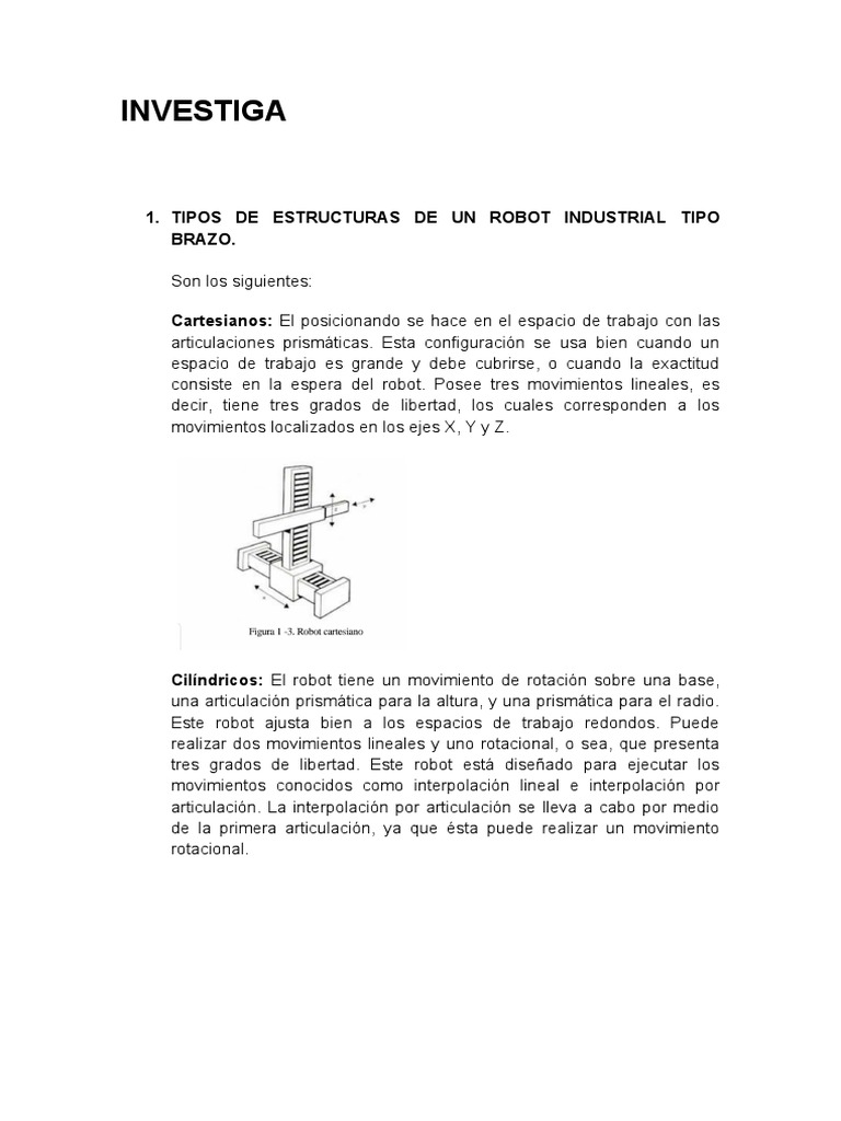 Tarea 1 Robotica | PDF | Robot | Robótica