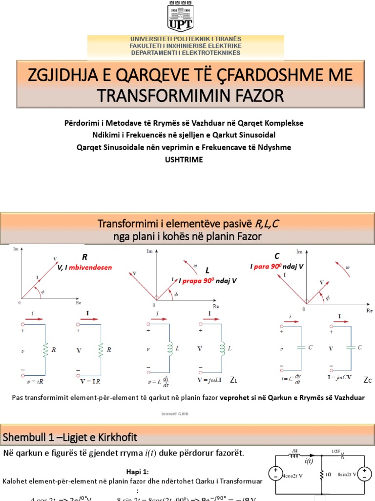 Seminar3-Përdorimi I Metodave Me Fazore | PDF