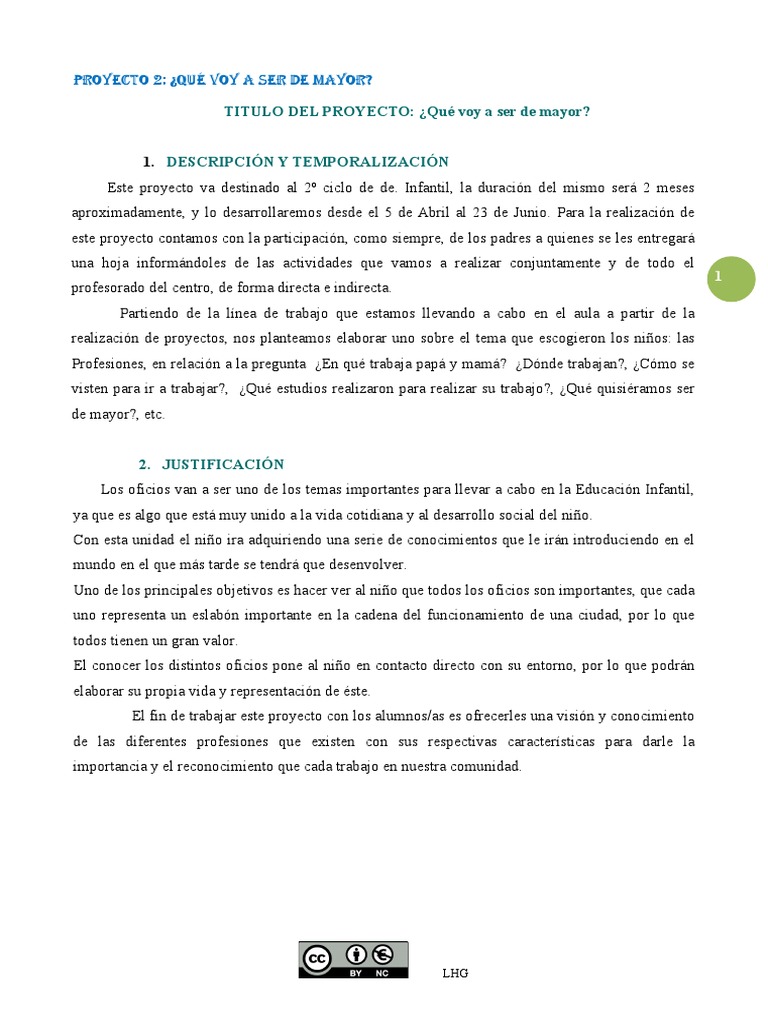 Proyecto Las Profesiones 2021 | PDF | Evaluación | Aprendizaje