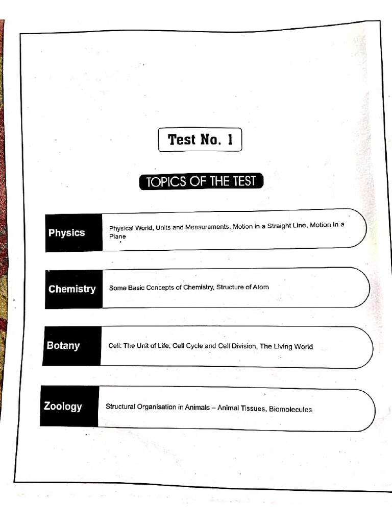 AIATS 01 RM Batch (4th Dec 2022) | PDF