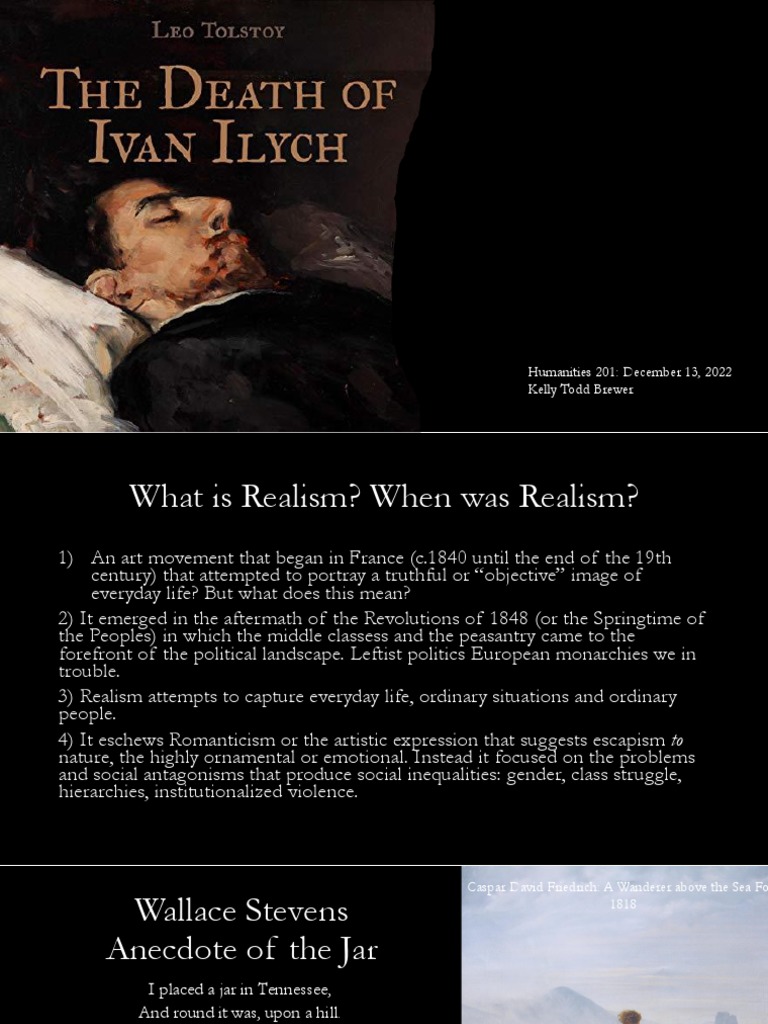 Death of Ivan Ilyich | PDF | Leo Tolstoy | Realism (Arts)