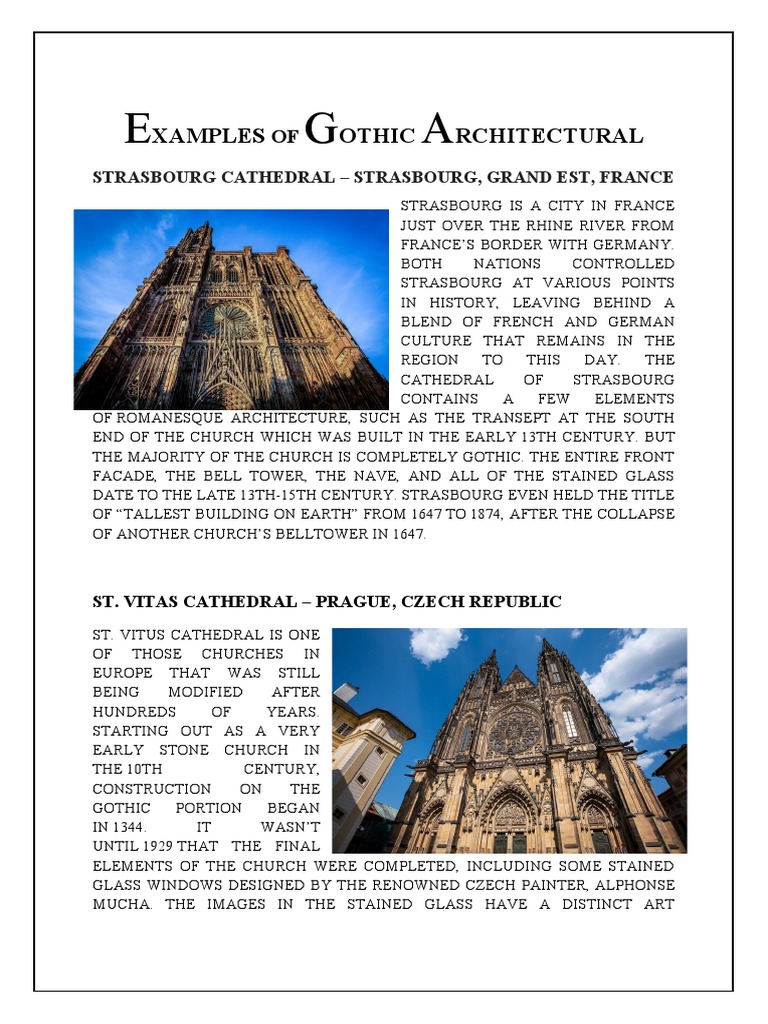 Gothic Architectural Styles Exemplified: A Survey of English Cathedrals ...
